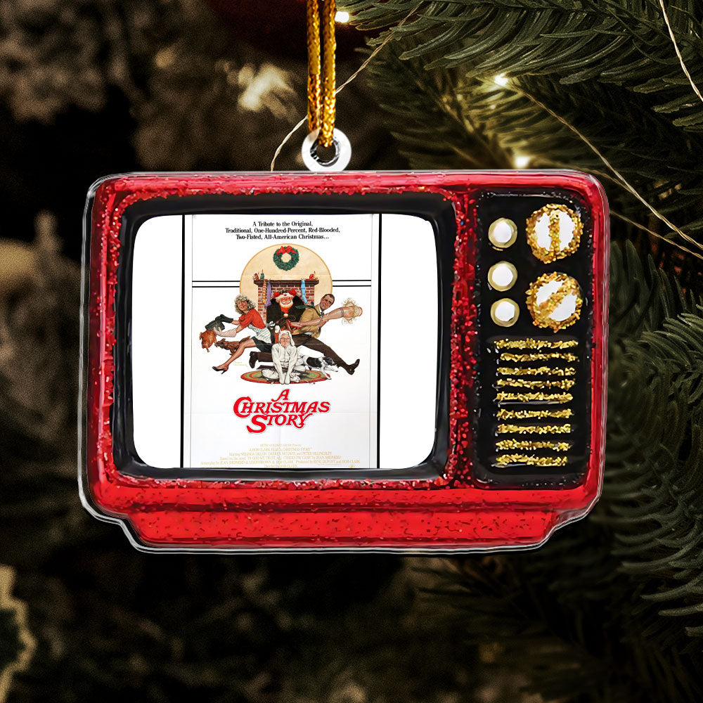 A Christmas Story Retro TV Ornament – Classic Holiday Movie Keepsake ...