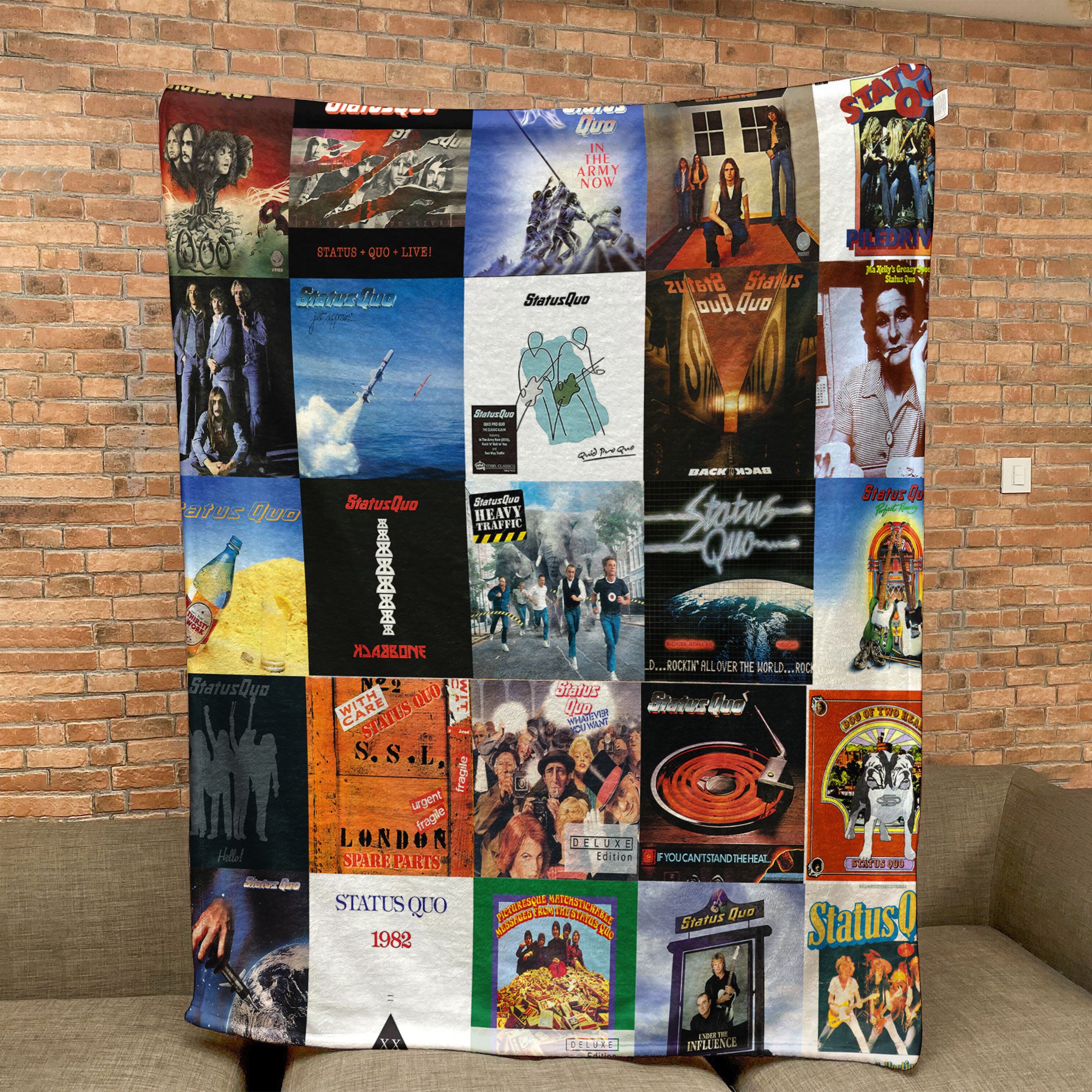 Status Quo Sherpa Blanket – A Rock ’n’ Roll Tribute for Lifelong Fans ...