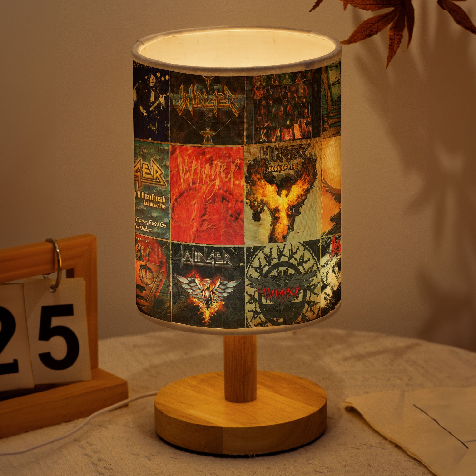 ⚡ Winger Album Art Lamp – Rock Fire & Electric Passion – Printnest