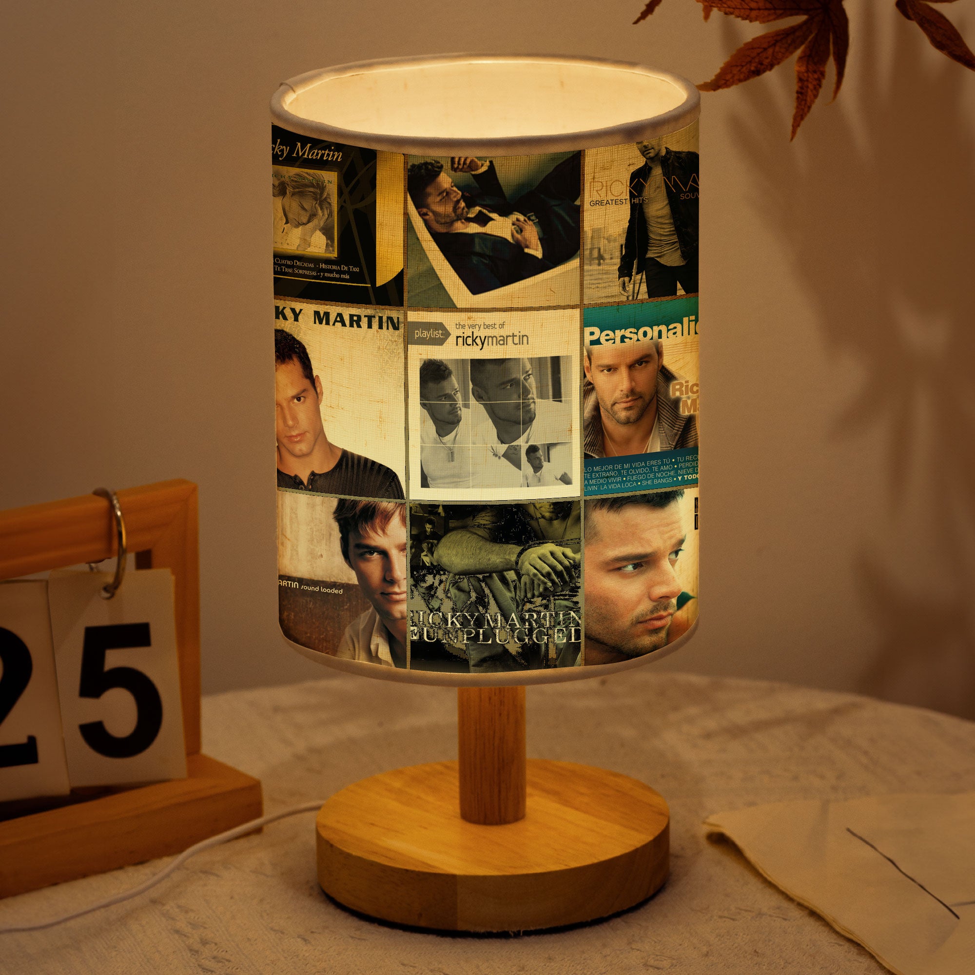 Ricky Martin Album Cover Lamp – Latin Pop Nostalgia Lighting – Printnest