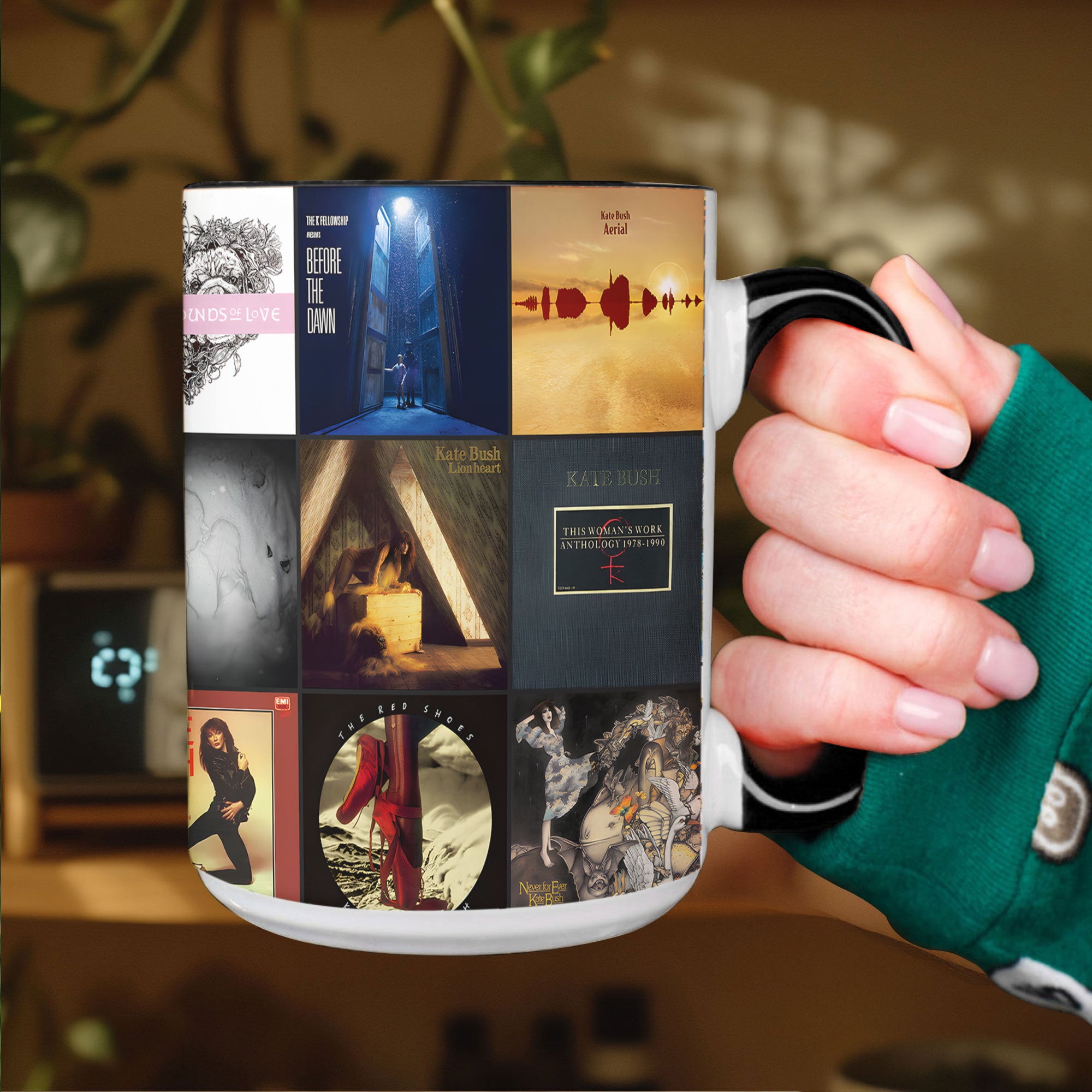 Kate Bush Accent Mug – Iconic Album Artwork Collector’s Gift – Printnest