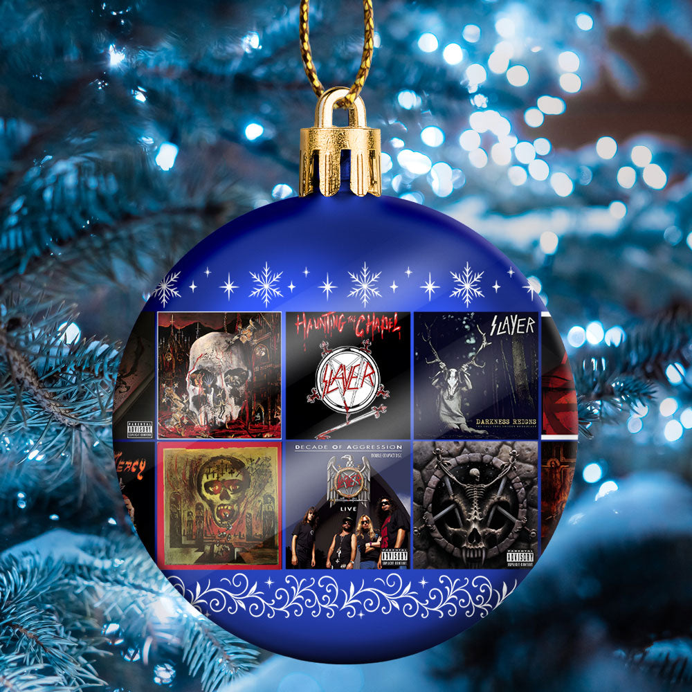 Slayer Ball Ornament – Thrash Metal Meets Holiday Mayhem – Printnest