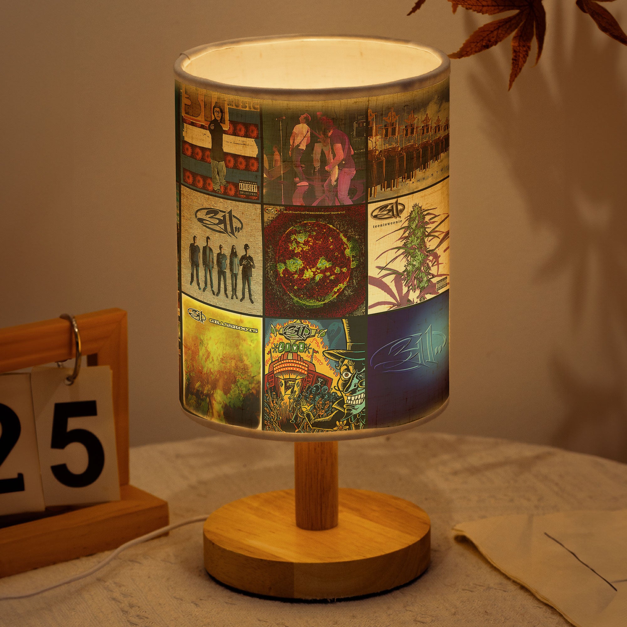 311 Album Cover Lamp – Alternative Rock Reggae Fusion Night Light ...