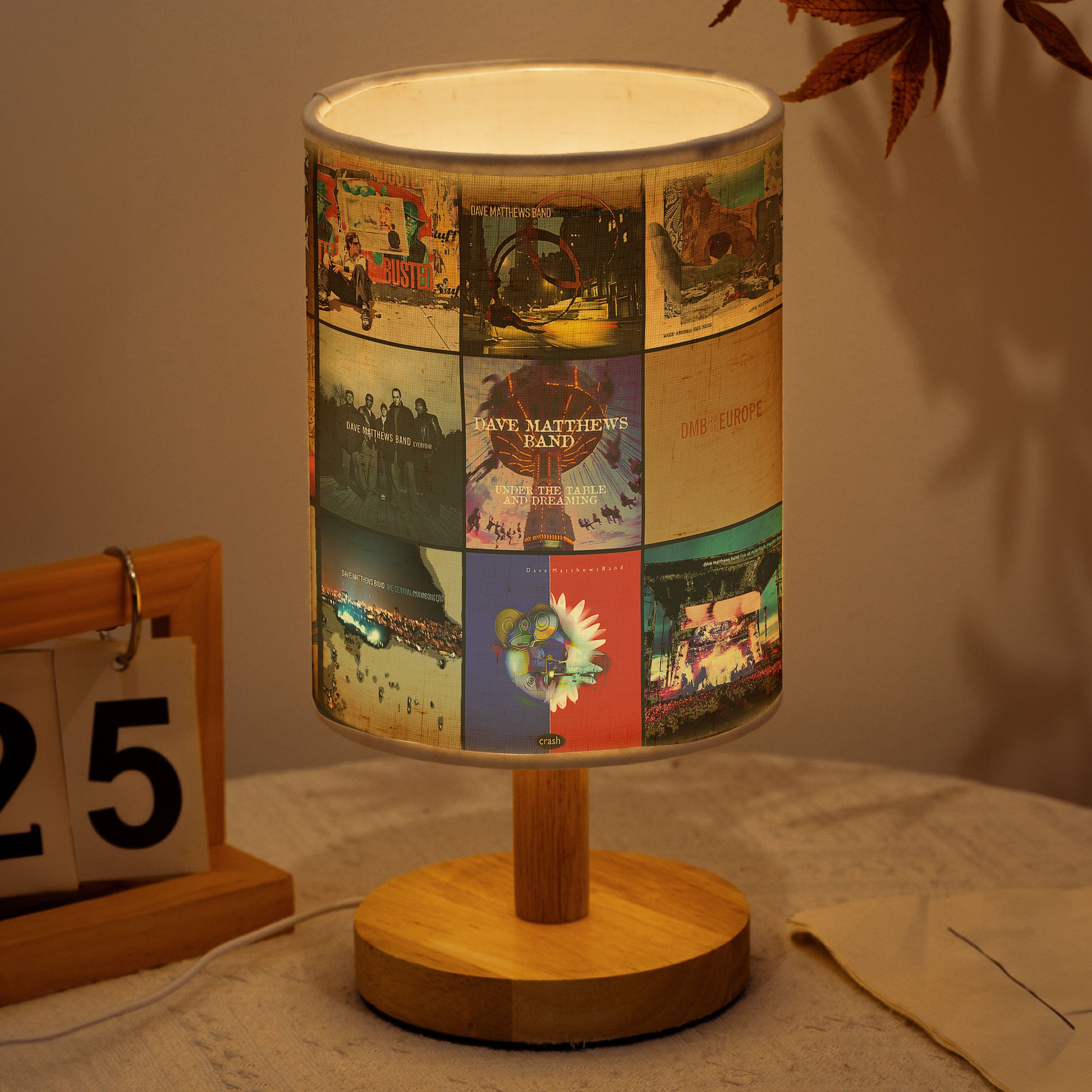 Dave Matthews Band Album Cover Lamp – Rock Music Fan Table Light ...