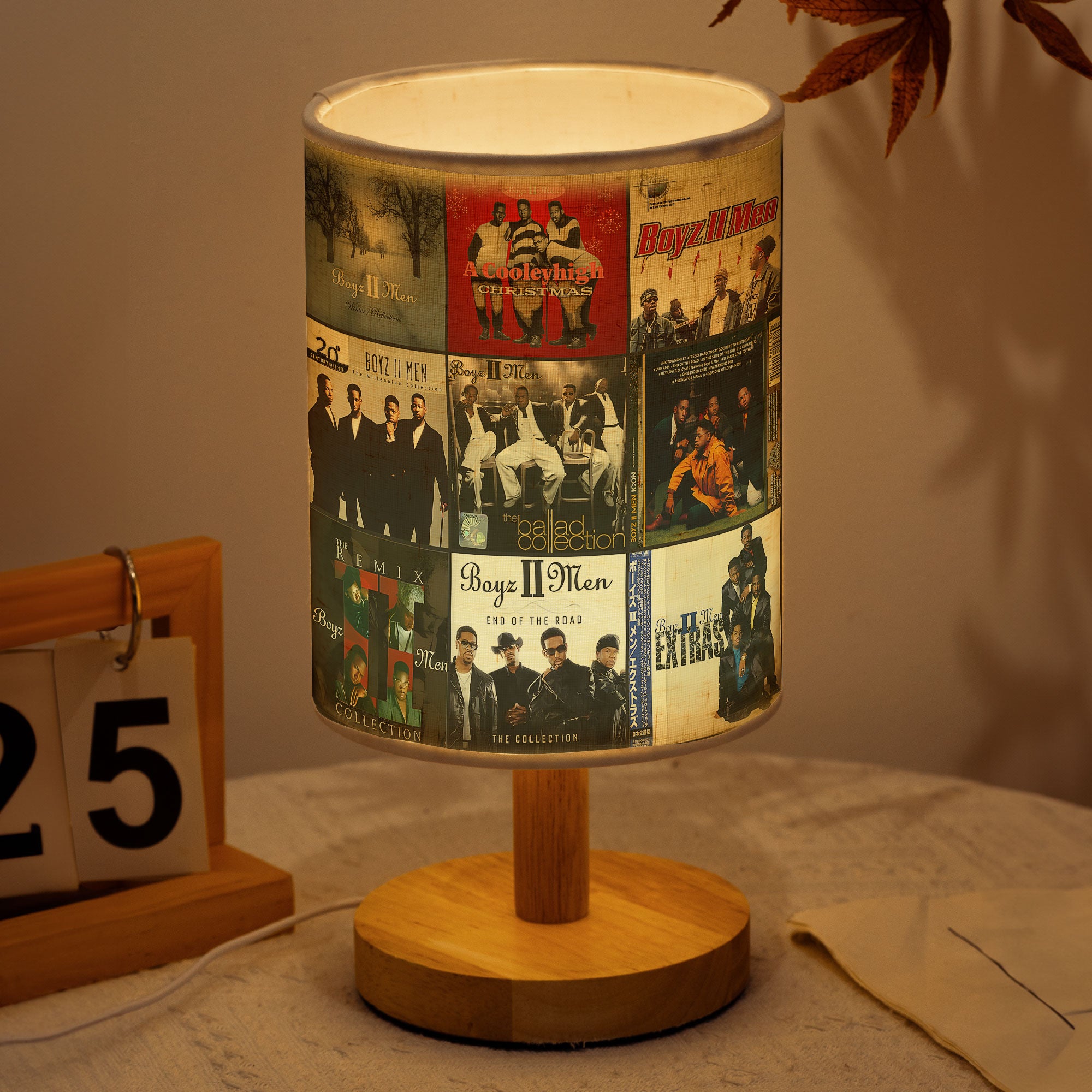 Boyz II Men Albums Lamp – Soulful Harmony in Every Glow 🎶 – Printnest