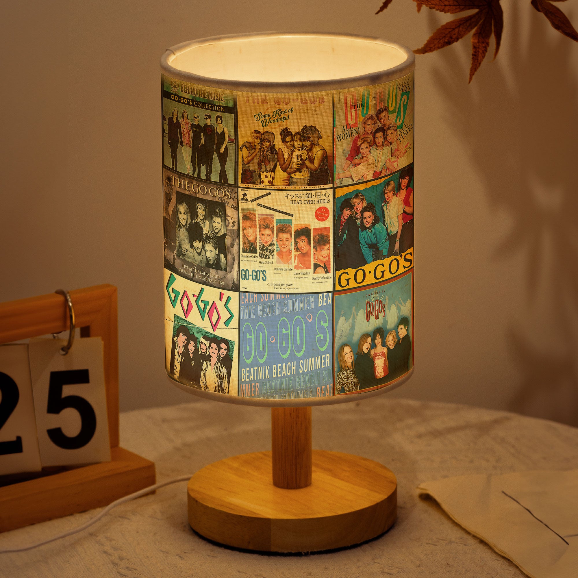 The Go-Go’s Album Art Lamp – 80s Rock Girl Band Lamp for Retro Music L ...