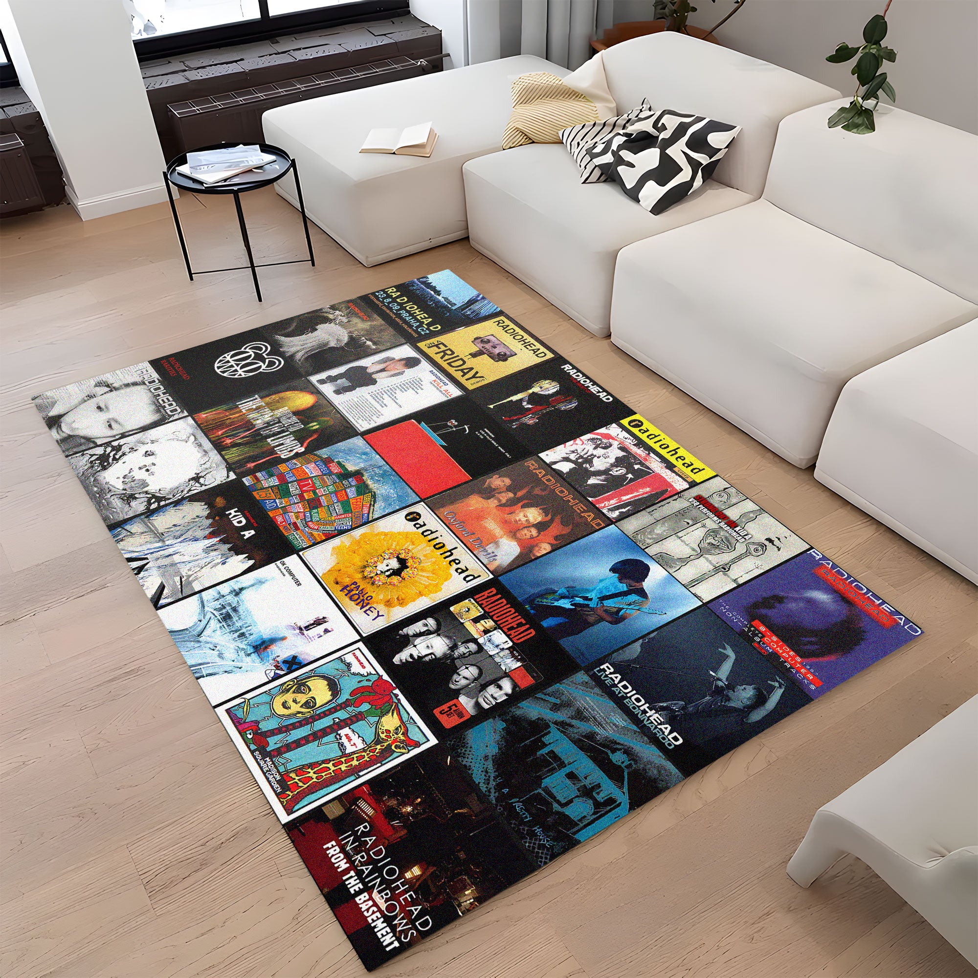 Radiohead Album Cover Collage Rug – Printnest