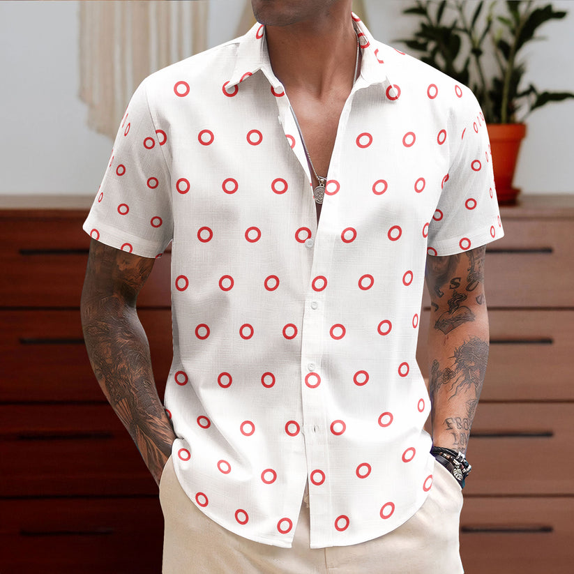 Phish Fishman Donut Button-up Shirt Hawaiian Shirt – Retro Music Inspi ...