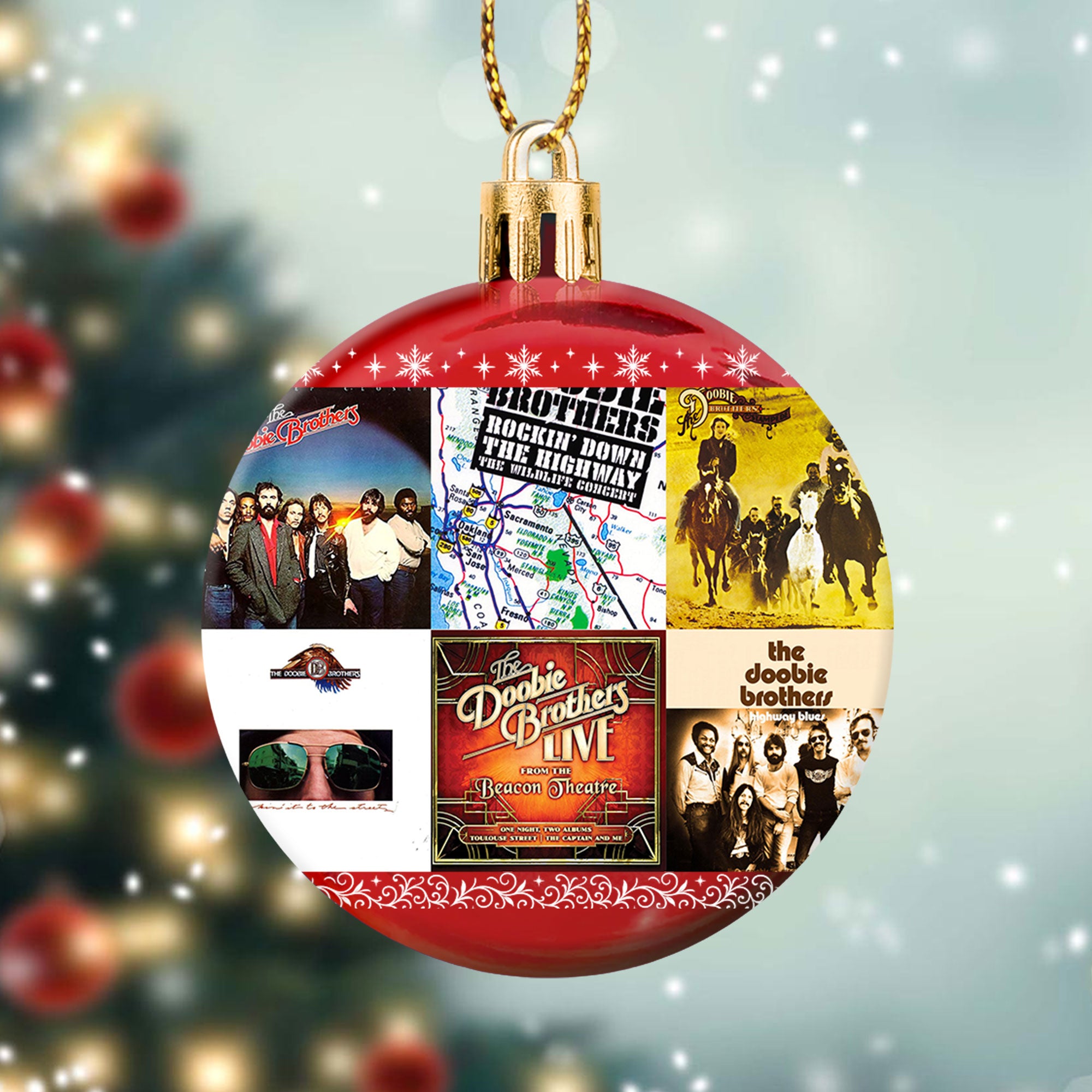 The Doobie Brothers Ball Ornament – A Classic Rock Christmas Gift ...