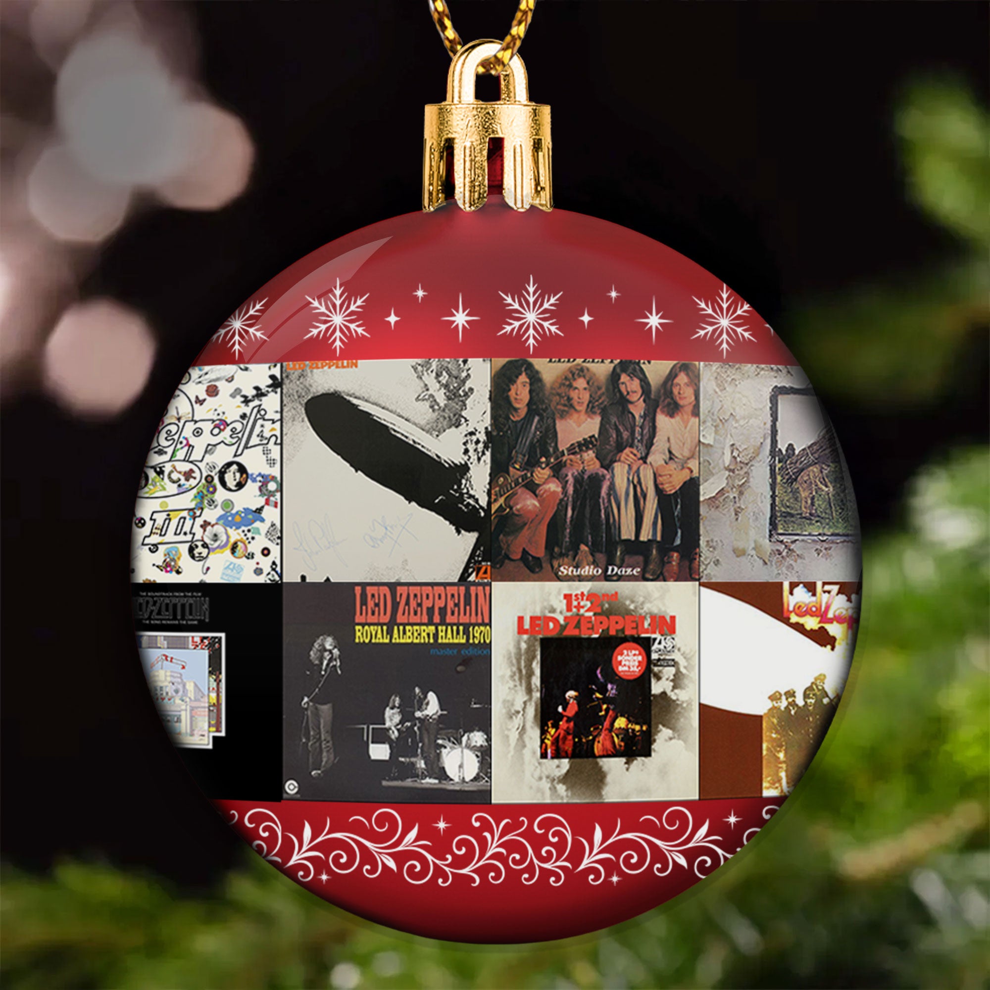 Led Zeppelin Ball Ornament – The Legends of Rock Immortalized – Printnest