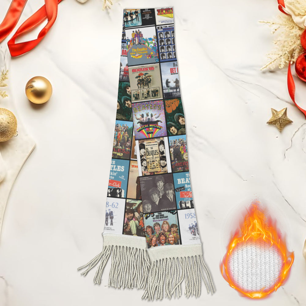 The Beatles Scarf – A Perfect Christmas Gift for Music Lovers – Printnest